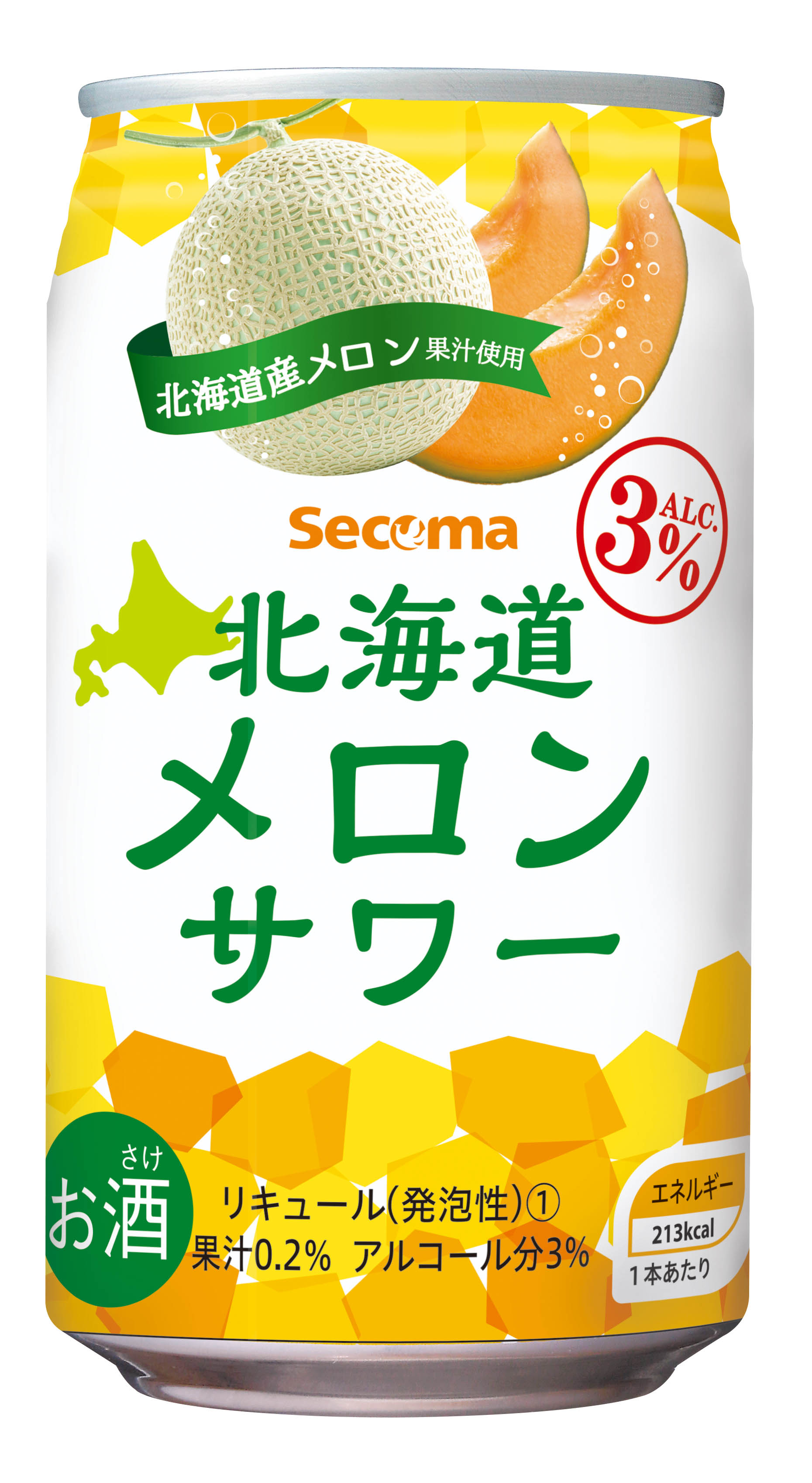 Secoma 北海道メロンサワー 350ML 24本 - セイコーマートオンライン