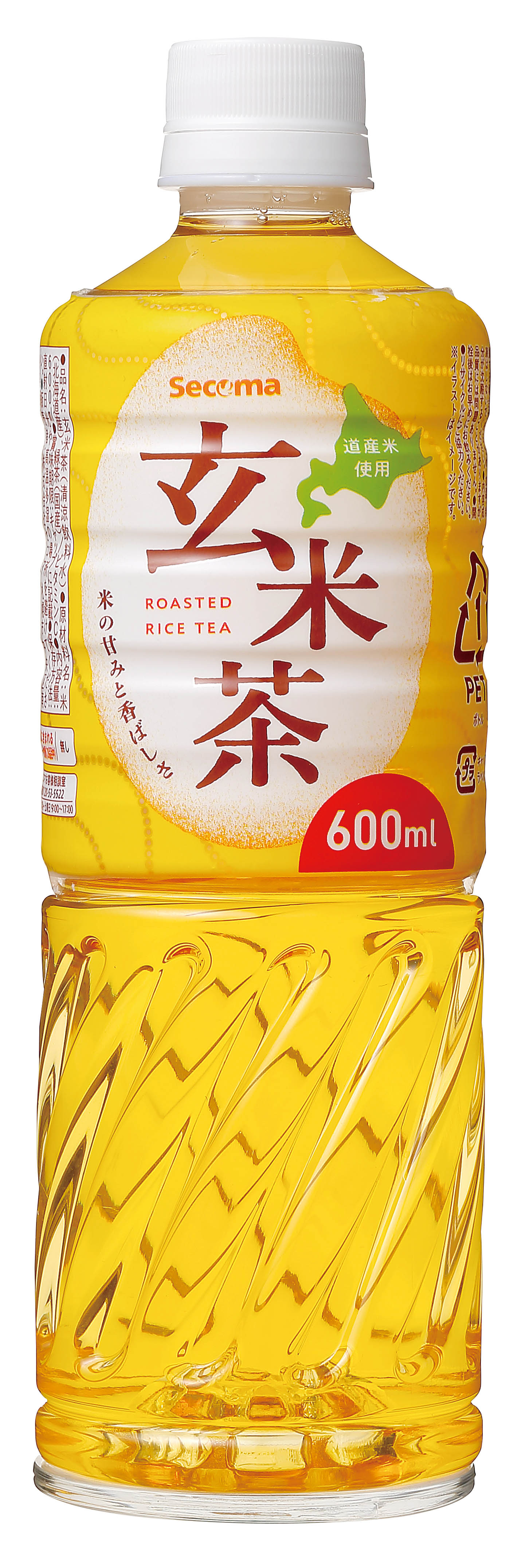 Secoma 玄米茶 600ml 24本入 - セイコーマート公式通販
