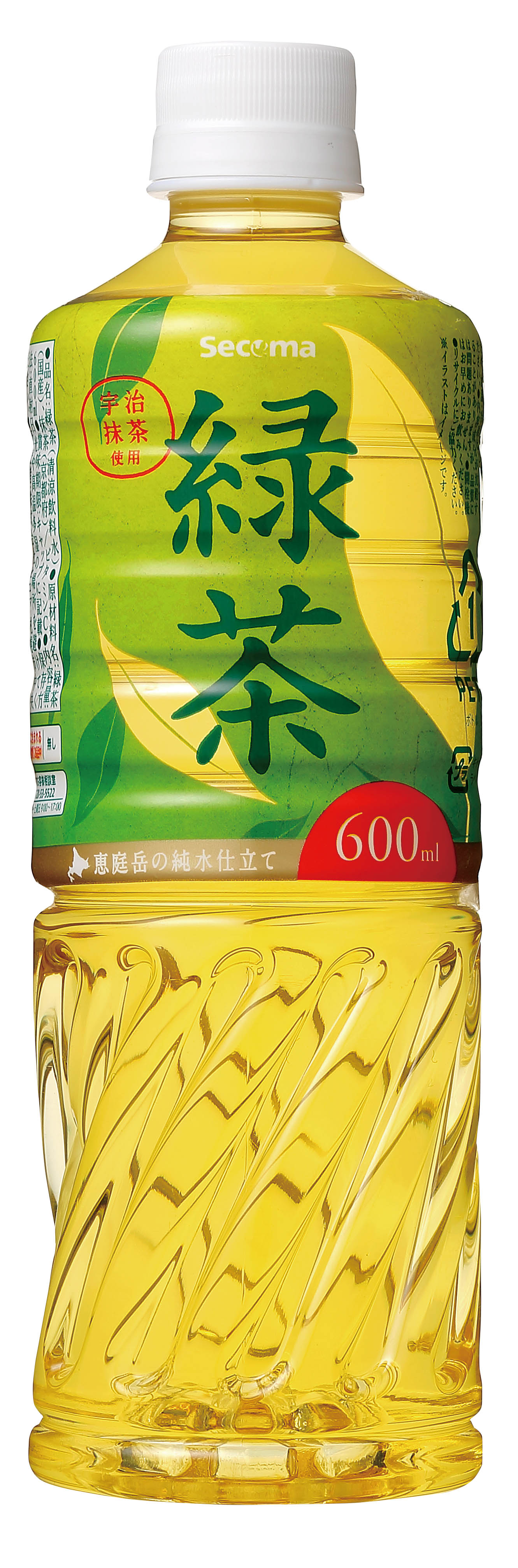 Secoma 緑茶 600ml 24本入 - セイコーマート公式通販