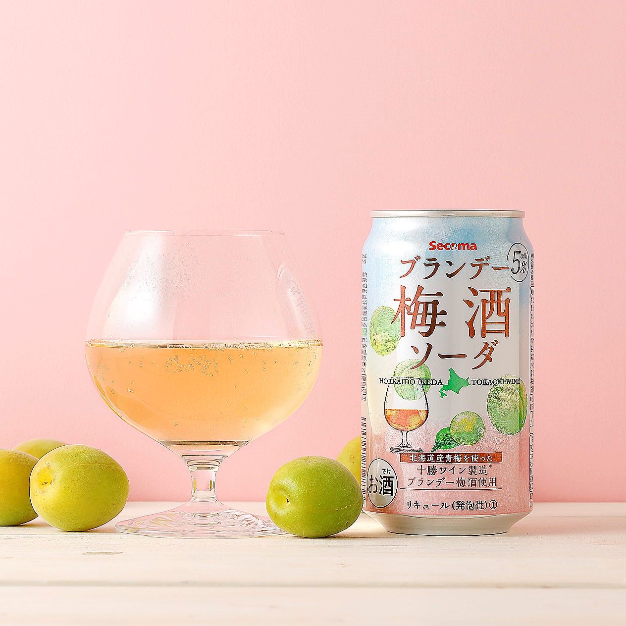 Secoma ブランデー梅酒ソーダ 350ml 24本入 - セイコーマート公式通販