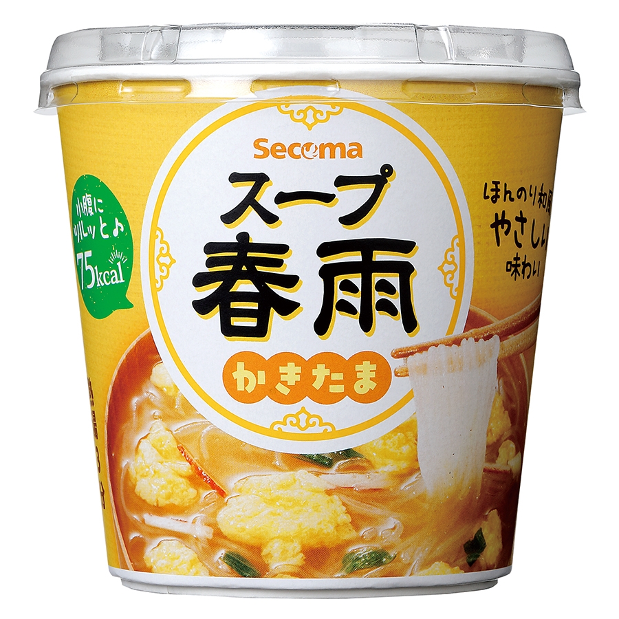secoma スープ春雨 かきたま 6個入 - セイコーマート公式通販