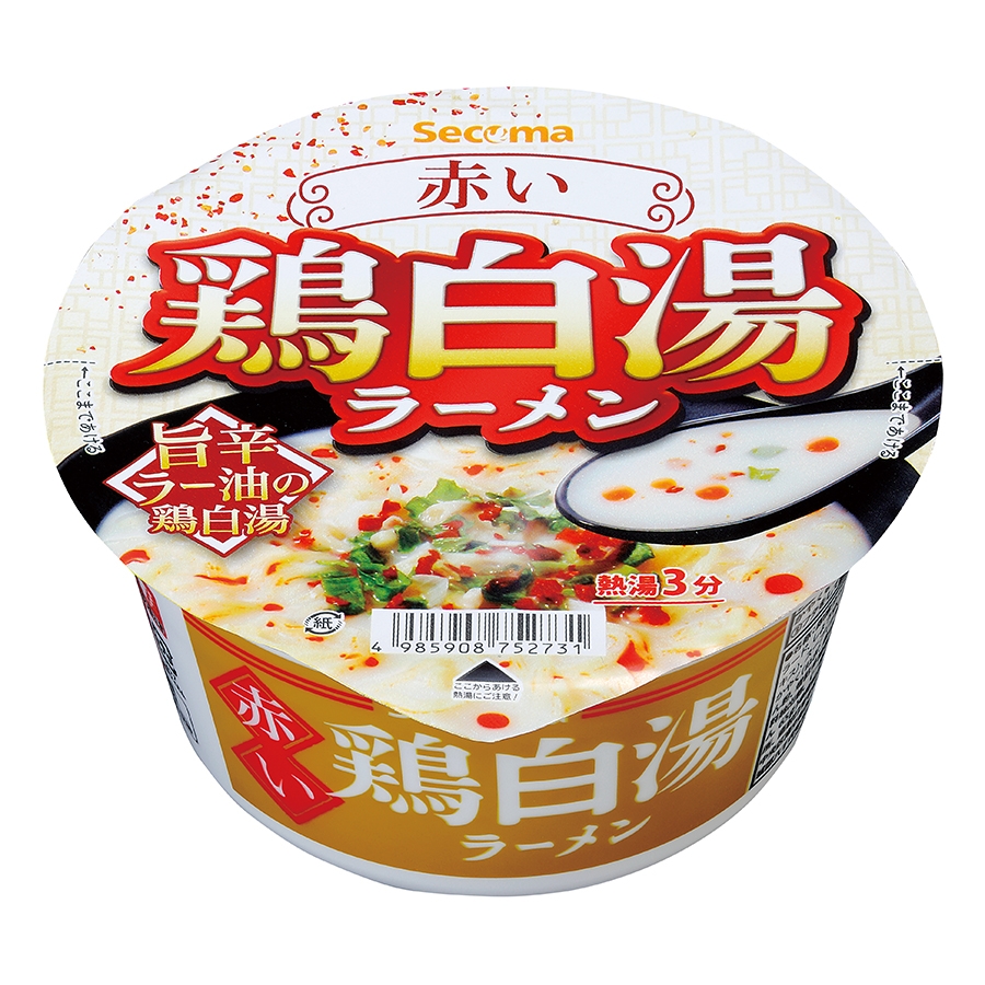 Secoma 赤い鶏白湯ラーメン 12個入 - セイコーマート公式通販