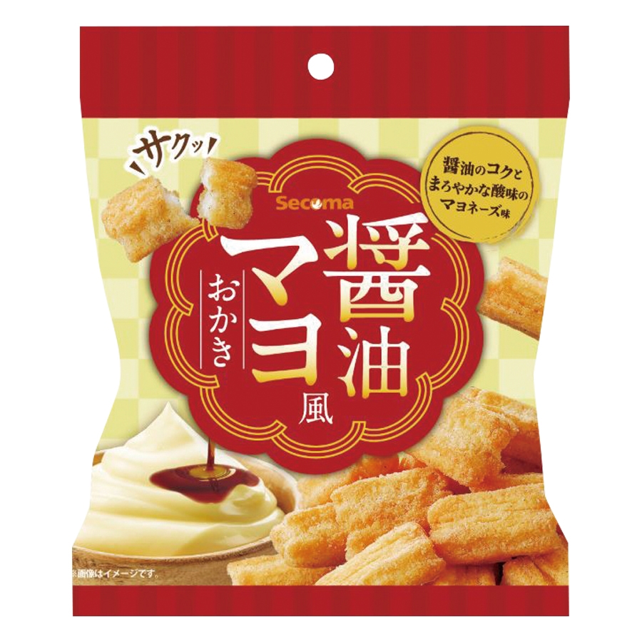 Secoma 醤油マヨ風おかき 12袋入 - セイコーマート公式通販