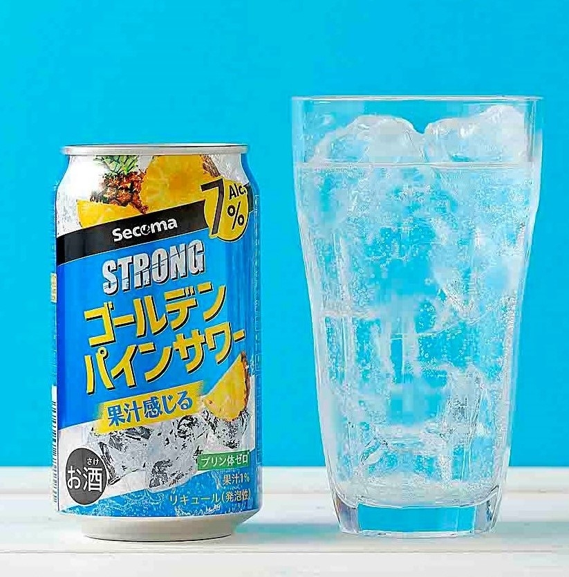 Secoma ストロングゴールデンパインサワー 350ml 24本入 - セイコーマート公式通販