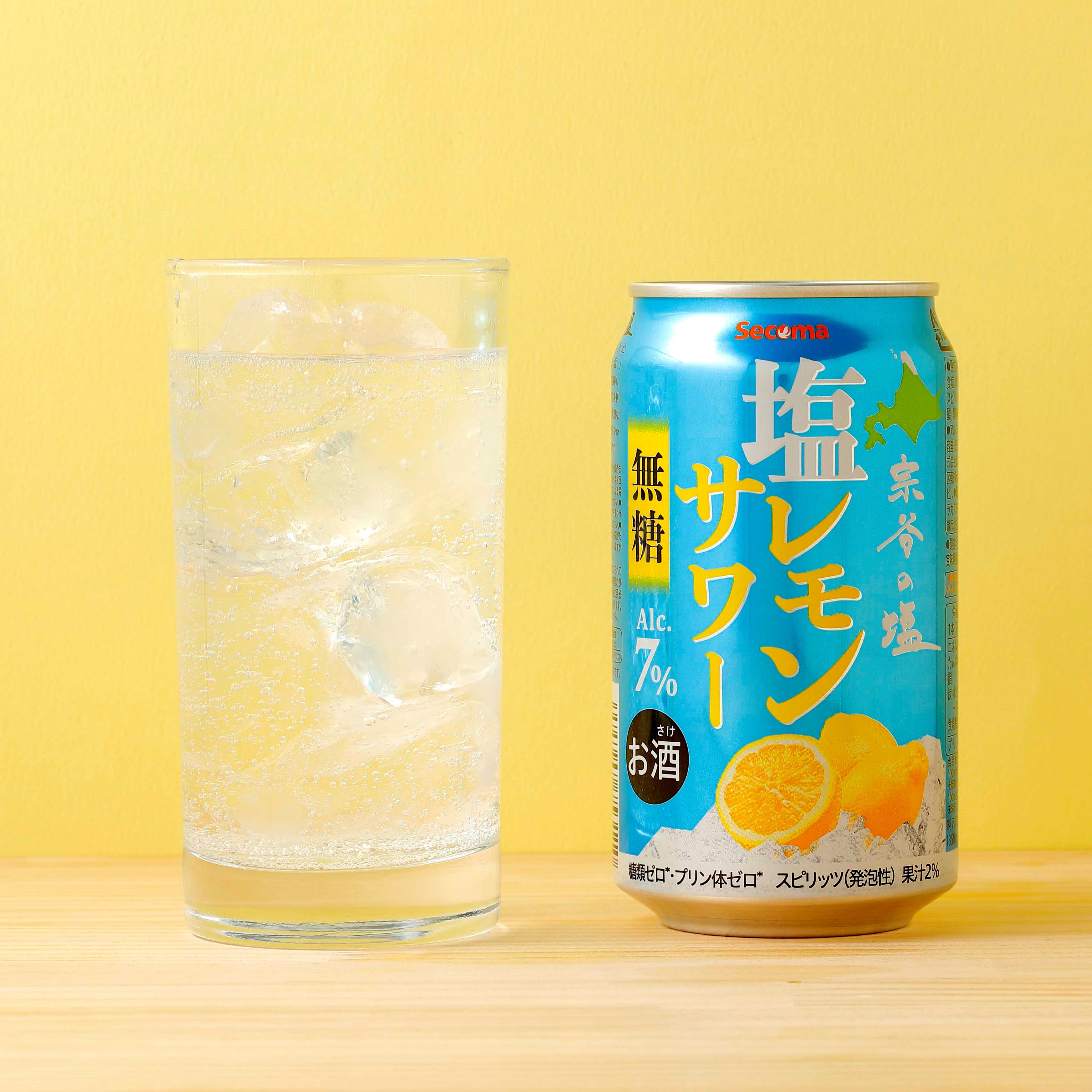 Secoma 無糖 塩レモンサワー 350ml 24本入 - セイコーマート公式通販